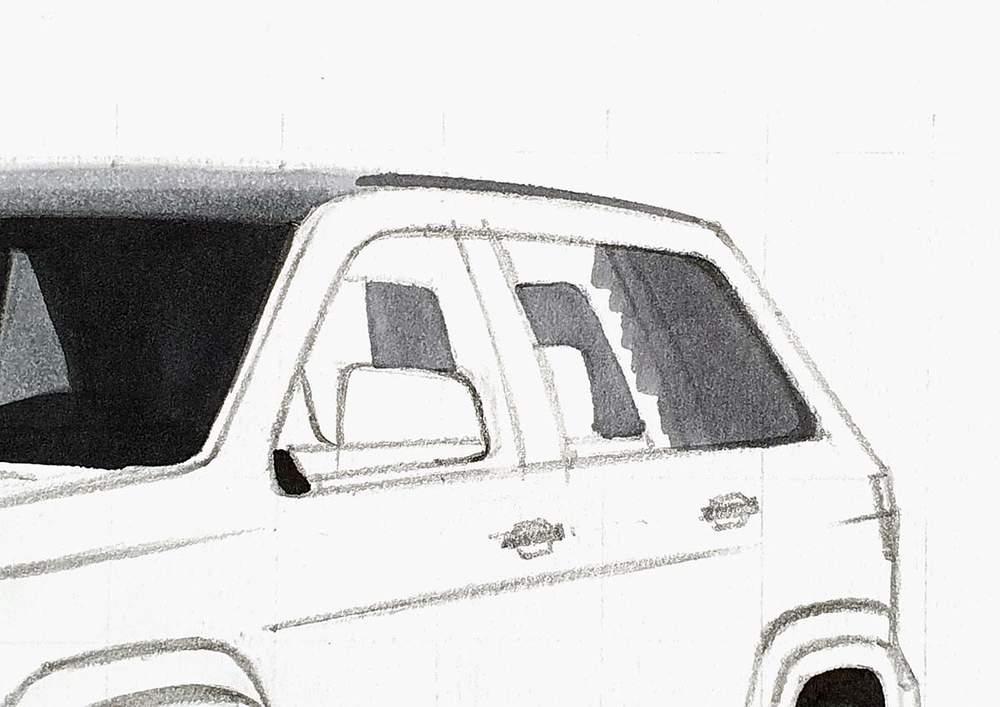 How To Draw A Jeep Grand Cherokee Trackhawk - Simple Step-By-Step Tutorial